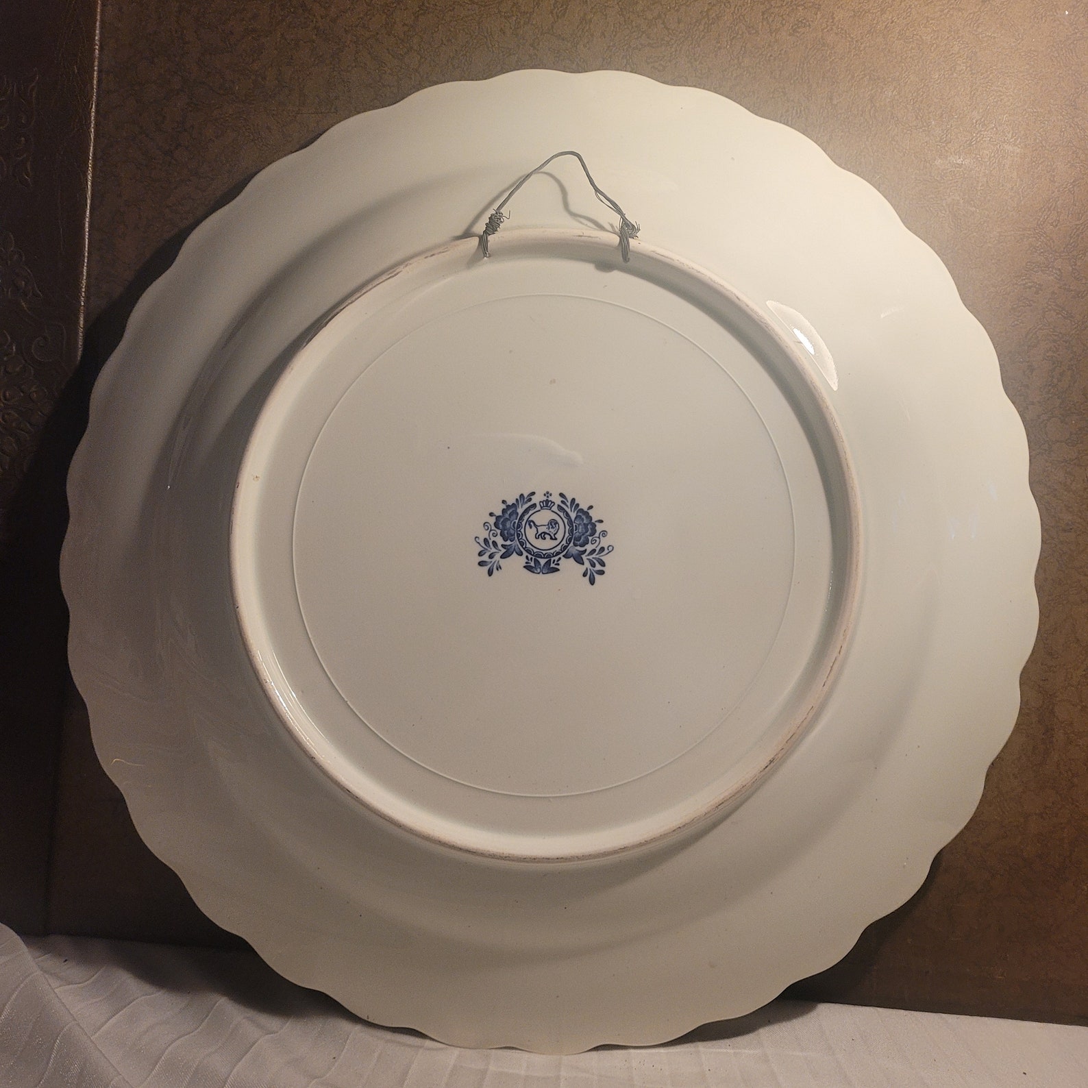 Vintage Large Decorative Wall Large Plate - Etsy