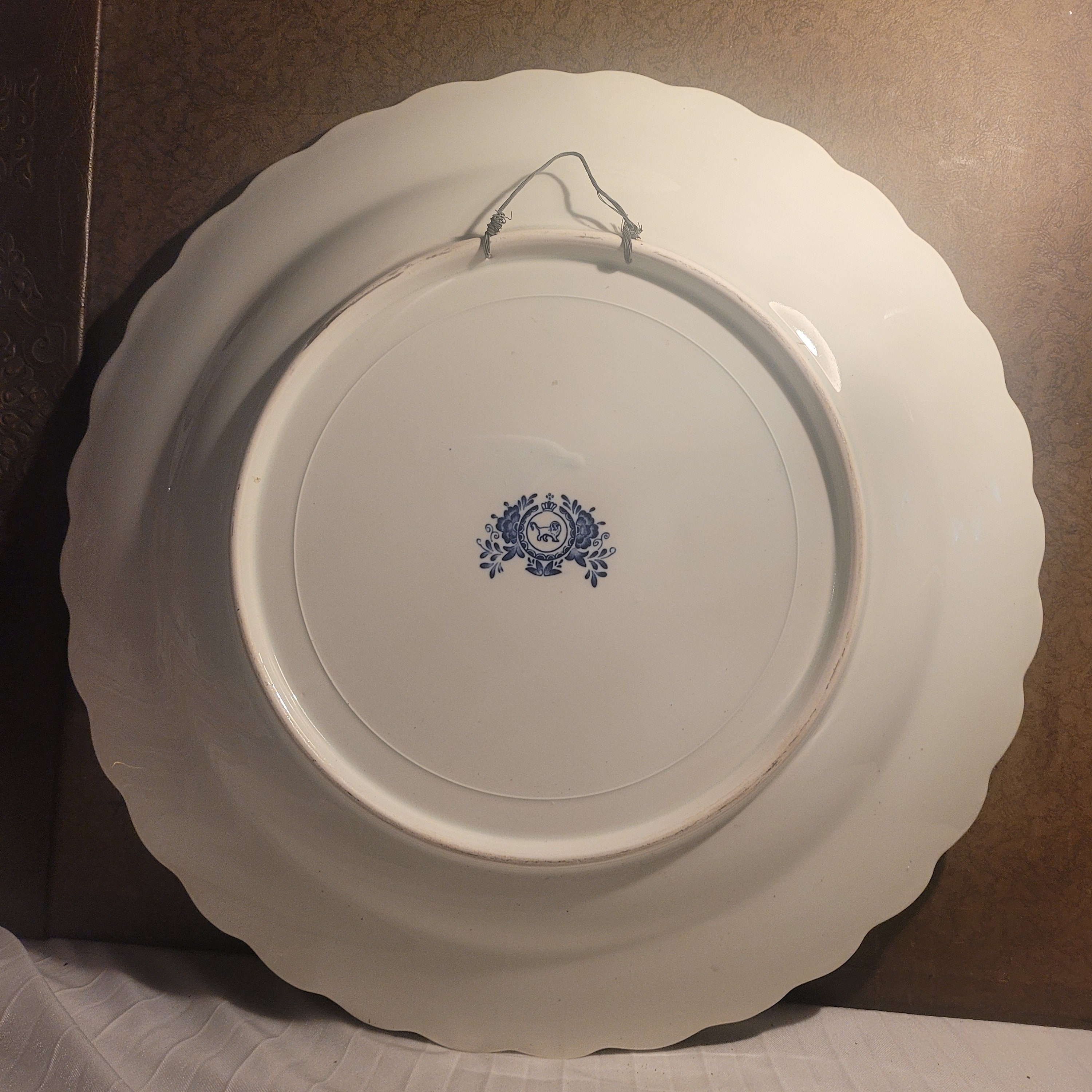 Vintage Large Decorative Wall Large Plate - Etsy