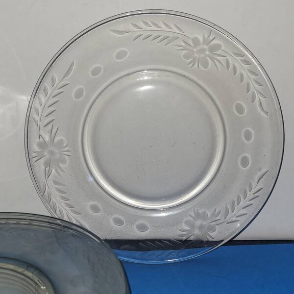 Crystal Glass Plate - Etsy