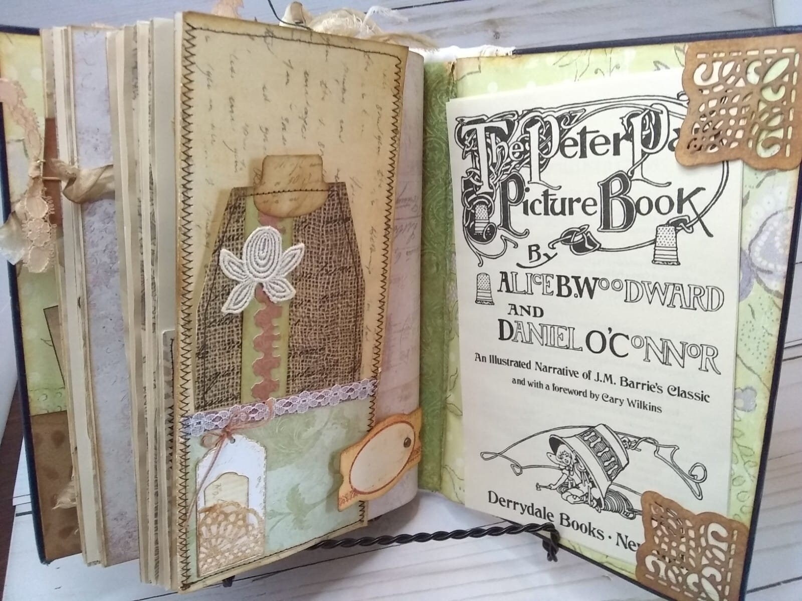 Peter Pan Picture Book Journal With Complete Story in Second Book - Etsy