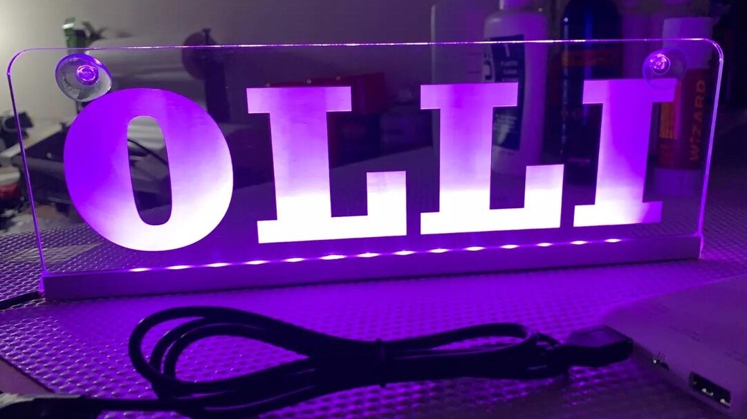 Personalised Truck Lorry Interior App ,music and Usb Led Light RGB ...