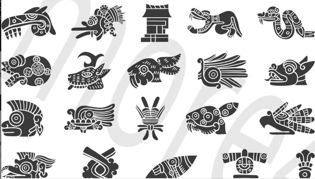 Aztec SVG Files,vector File,instant Download,for Laser Engraves,laser ...