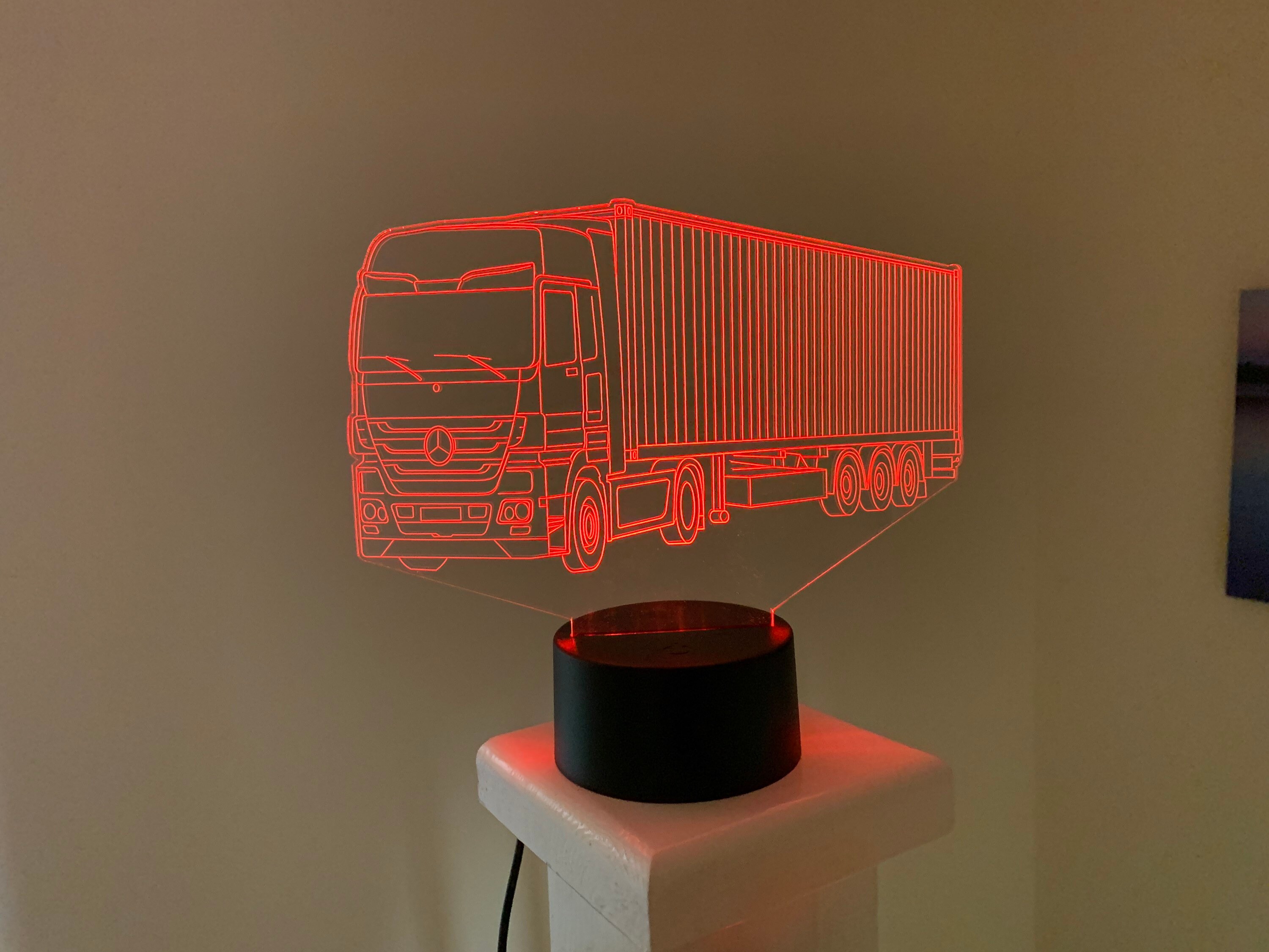 Truck,lorry Comercial Truck Vehicle,custom Made Smart APP Control Night ...