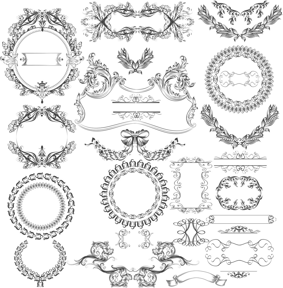 Ornament Frames SVG Instant Download,laser Engraving,laser File,svg ...