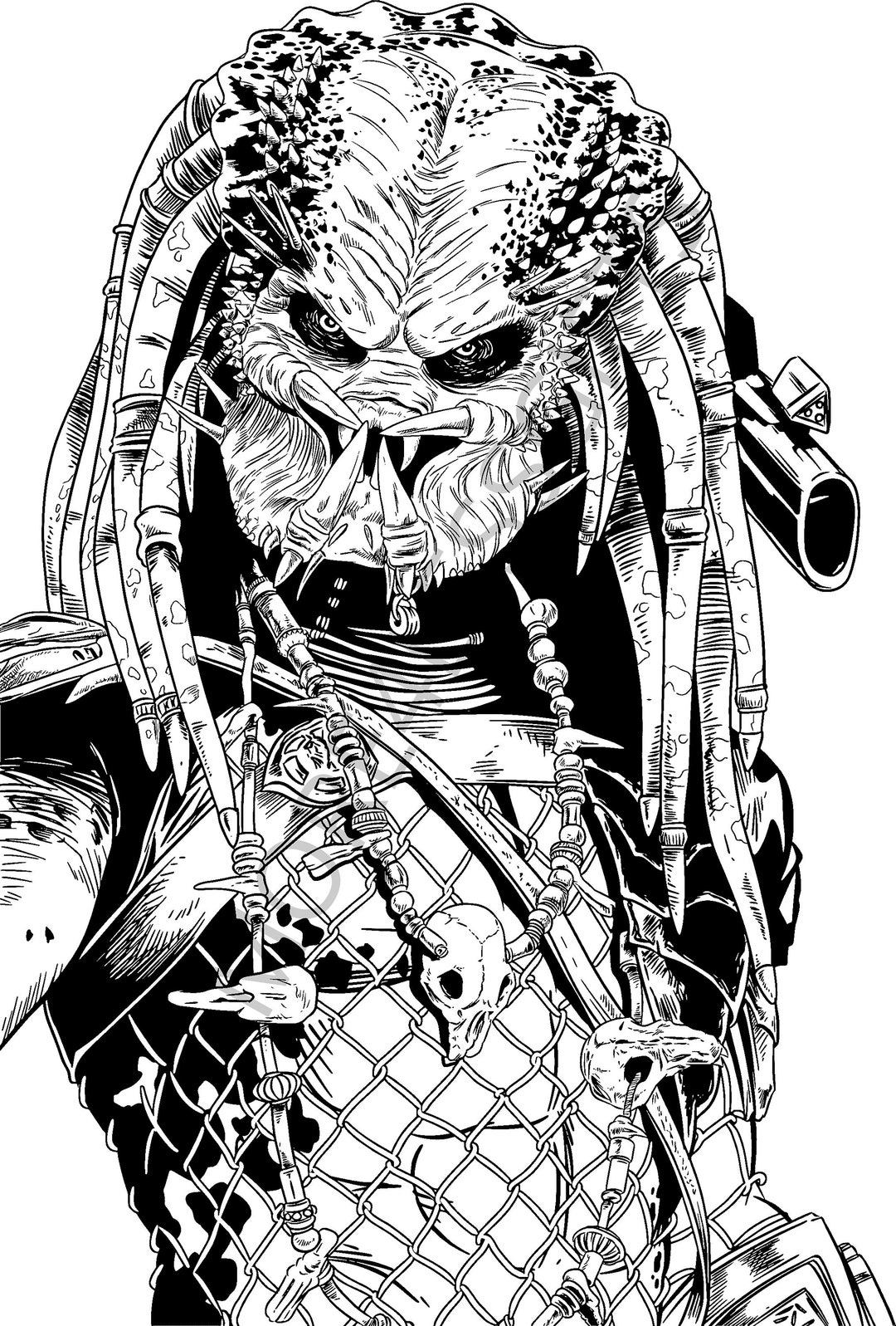 Predator SVG,CDR 3d Led Lamp ,vector File,instant Download,for Laser ...