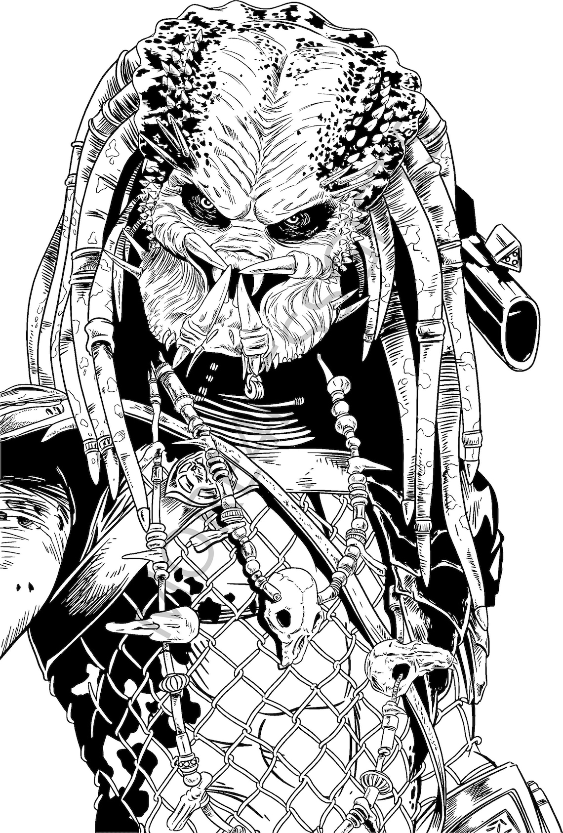 Predator SVGCDR 3d Led Lamp vector Fileinstant Downloadfor - Etsy UK