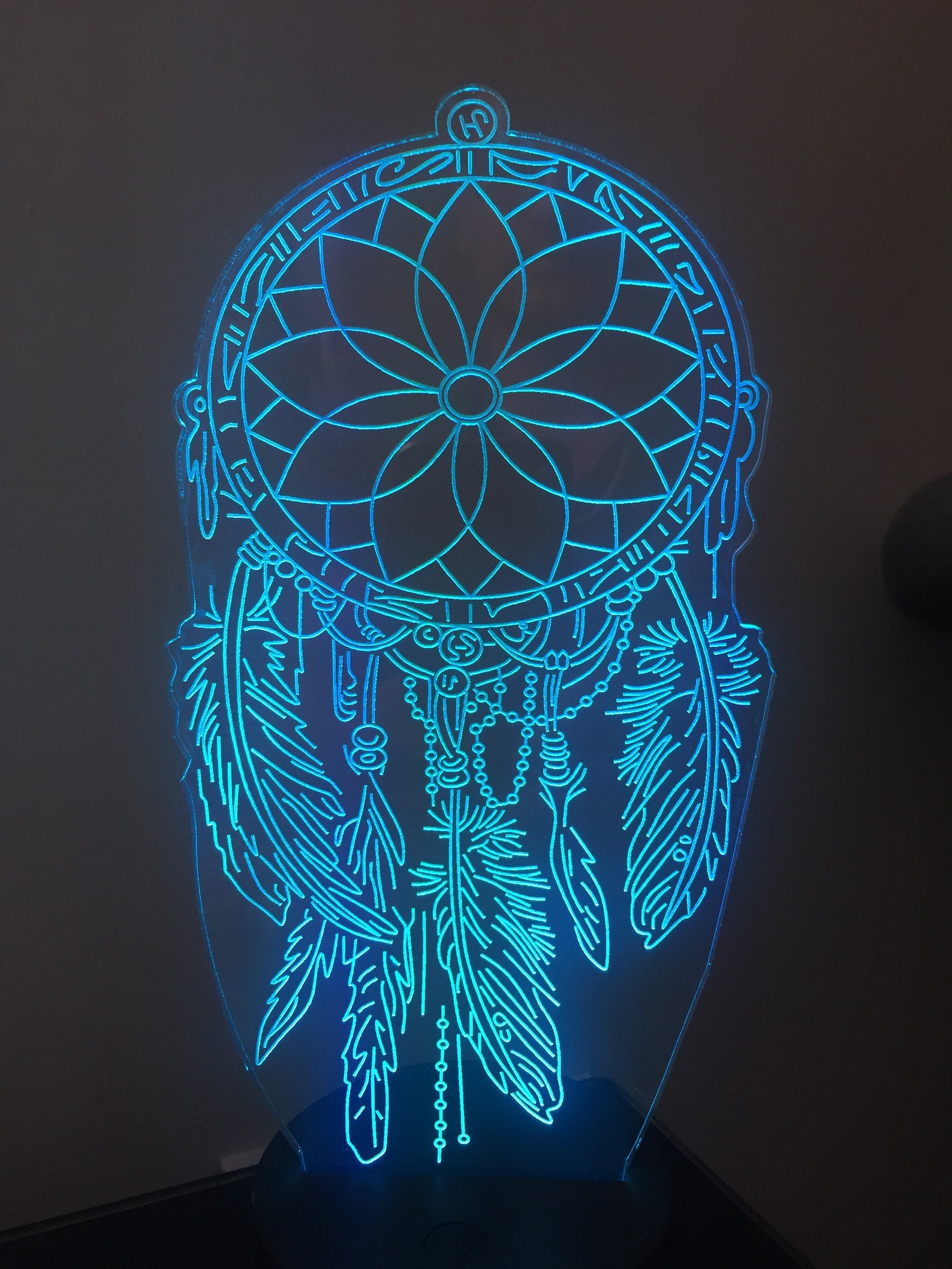 Dreamcatcher 3d Personalised Smart APP Control Night Light - Etsy