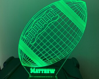 Rugby Night Light | Etsy