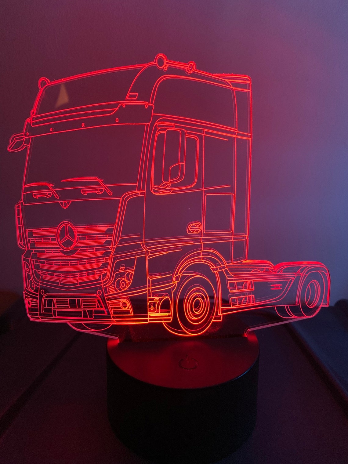 Truck Lorry 3d Custom Made Smart APP Control Night Light - Etsy