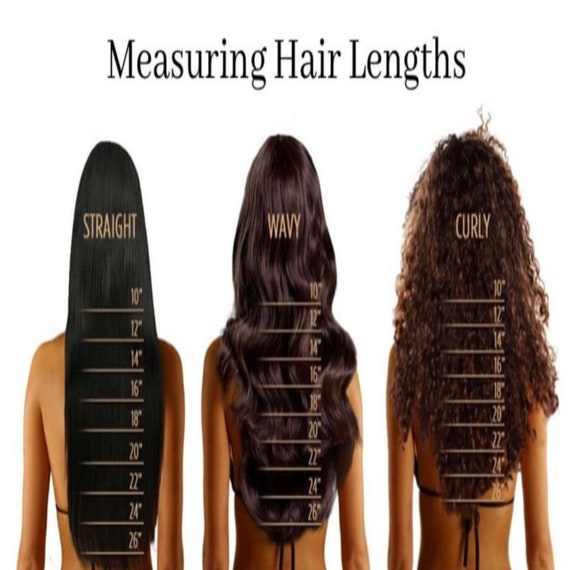 Hair Length Chart Front