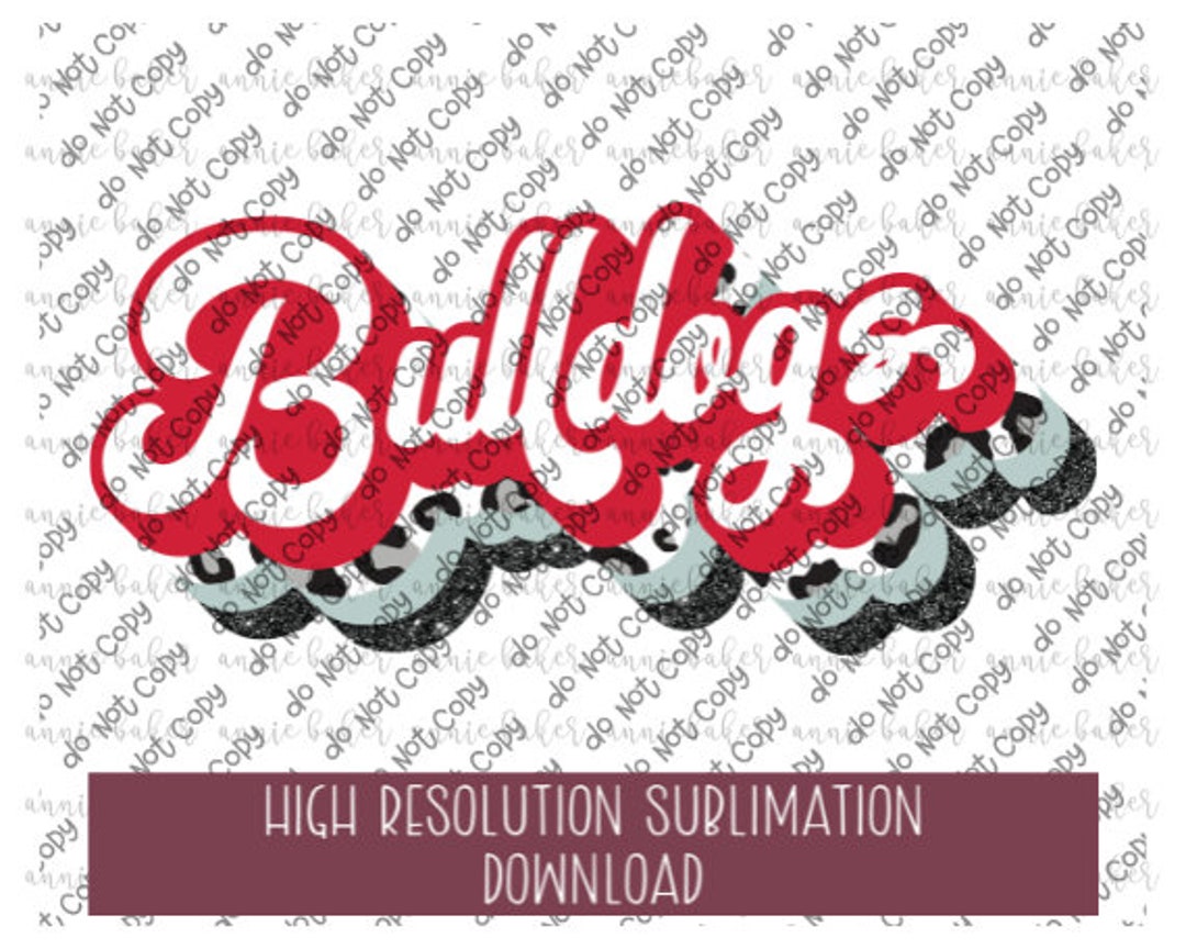 Custom School Spirit PNG - Ready to Print Sublimation Design - Leopard ...