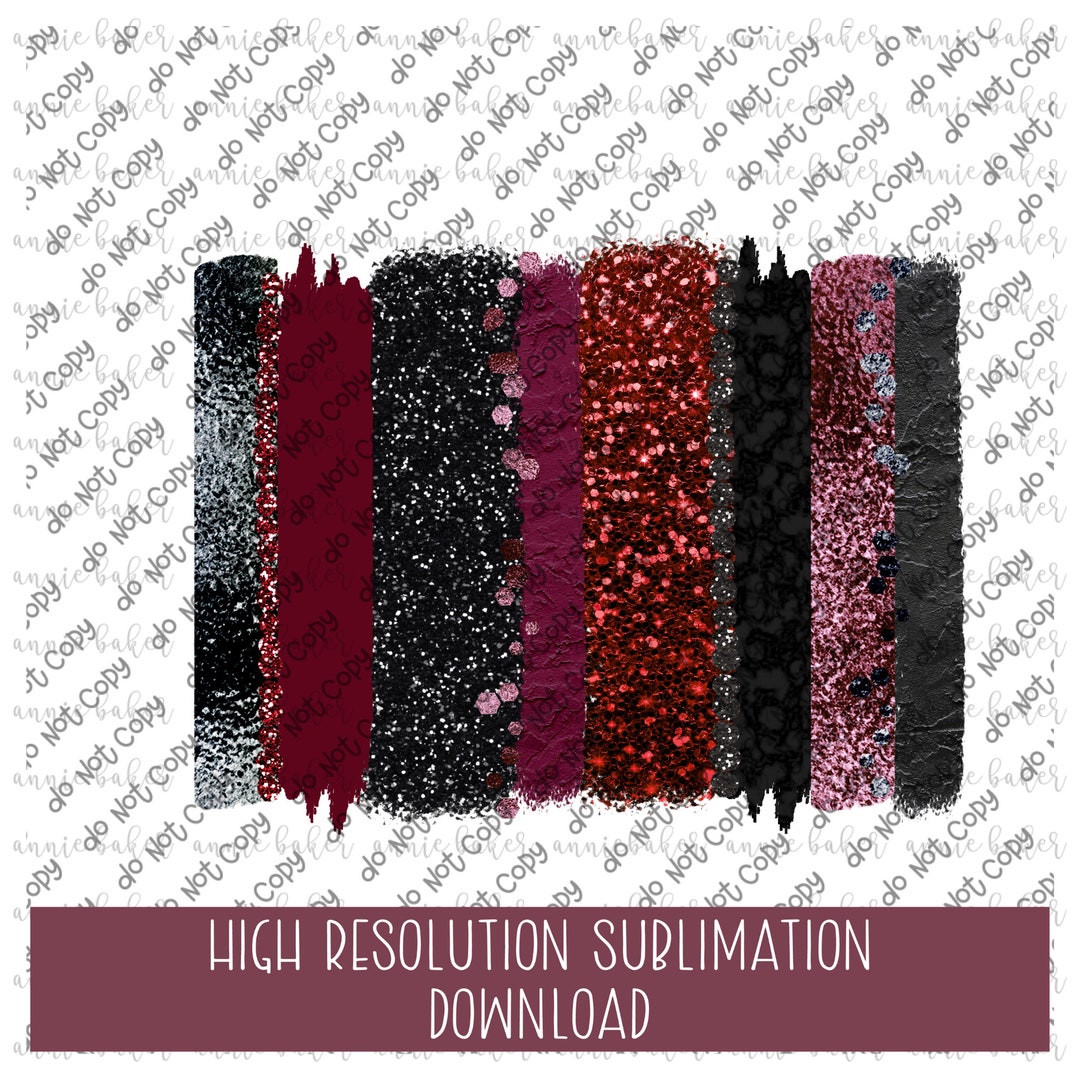 Maroon Black Glitter Background Brushstroke PNG - Ready to Print ...