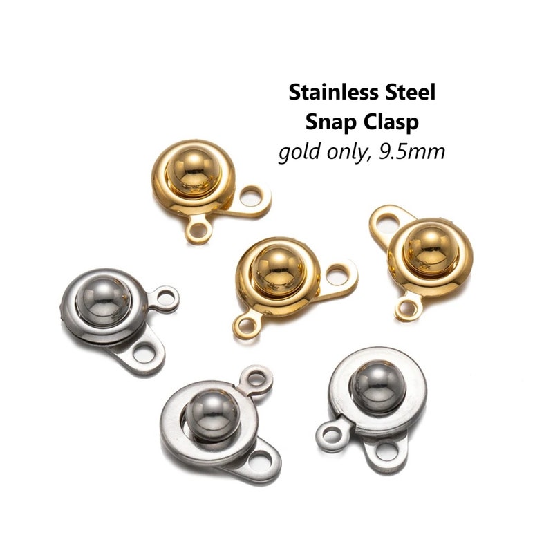 Snap Button Earrings - Etsy