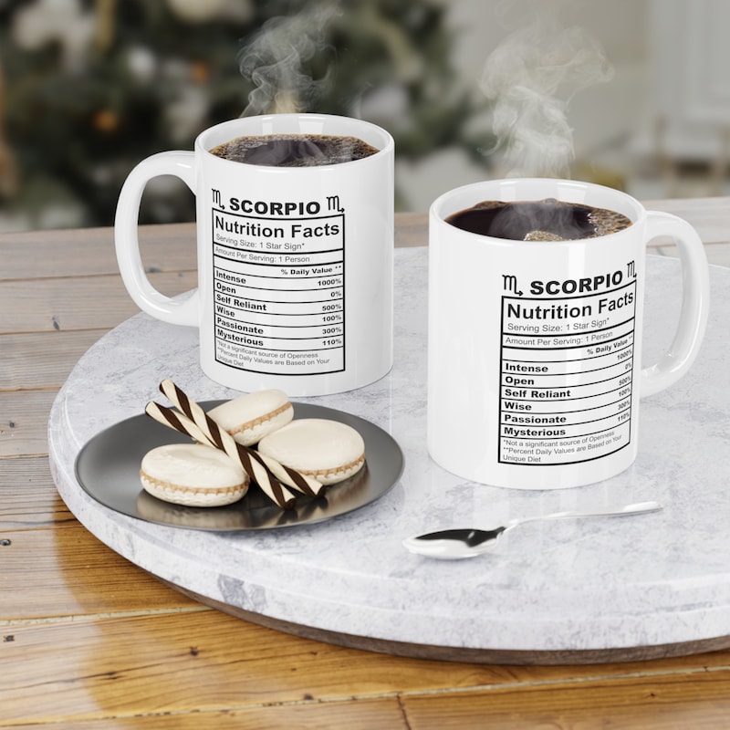 Scorpio Mug - Etsy