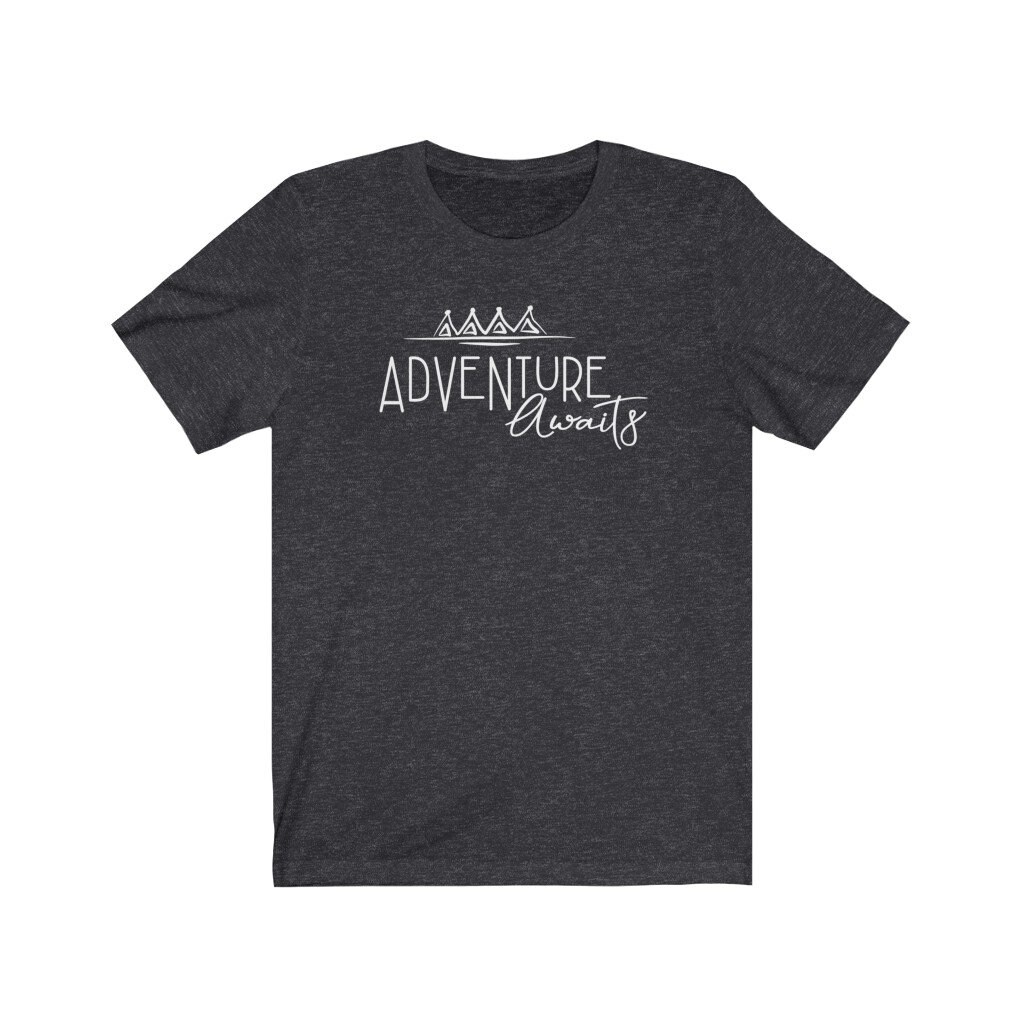 Adventure Awaits Shirt Hiking Adventure Mountain Shirt | Etsy