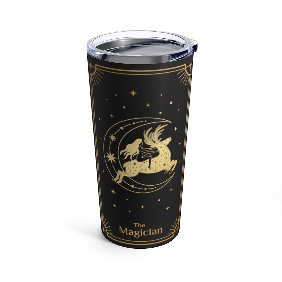 The Magician Tarot Witchy Tumbler Tarot Tumbler Witch Tumbler Travel ...