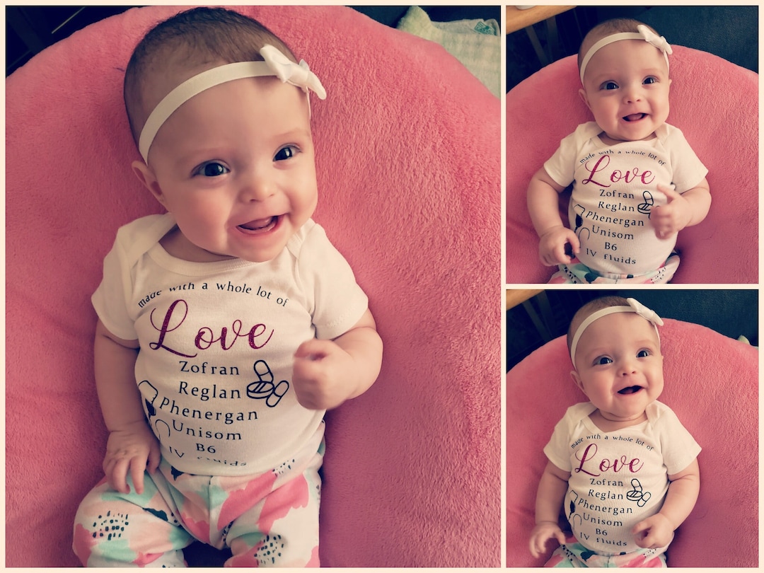 Made With Love, Hyperemesis Gravidarum, HG Awareness, Custom Baby ...