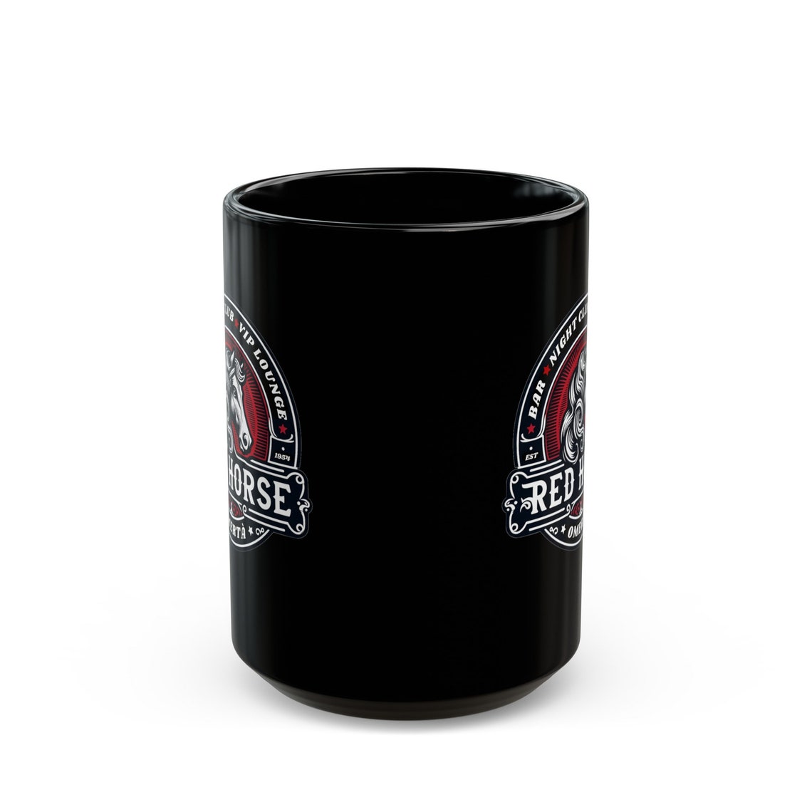 Red Horse Coffee Mug Mafia Promise Series 11oz & 15oz Red Horse Bar ...