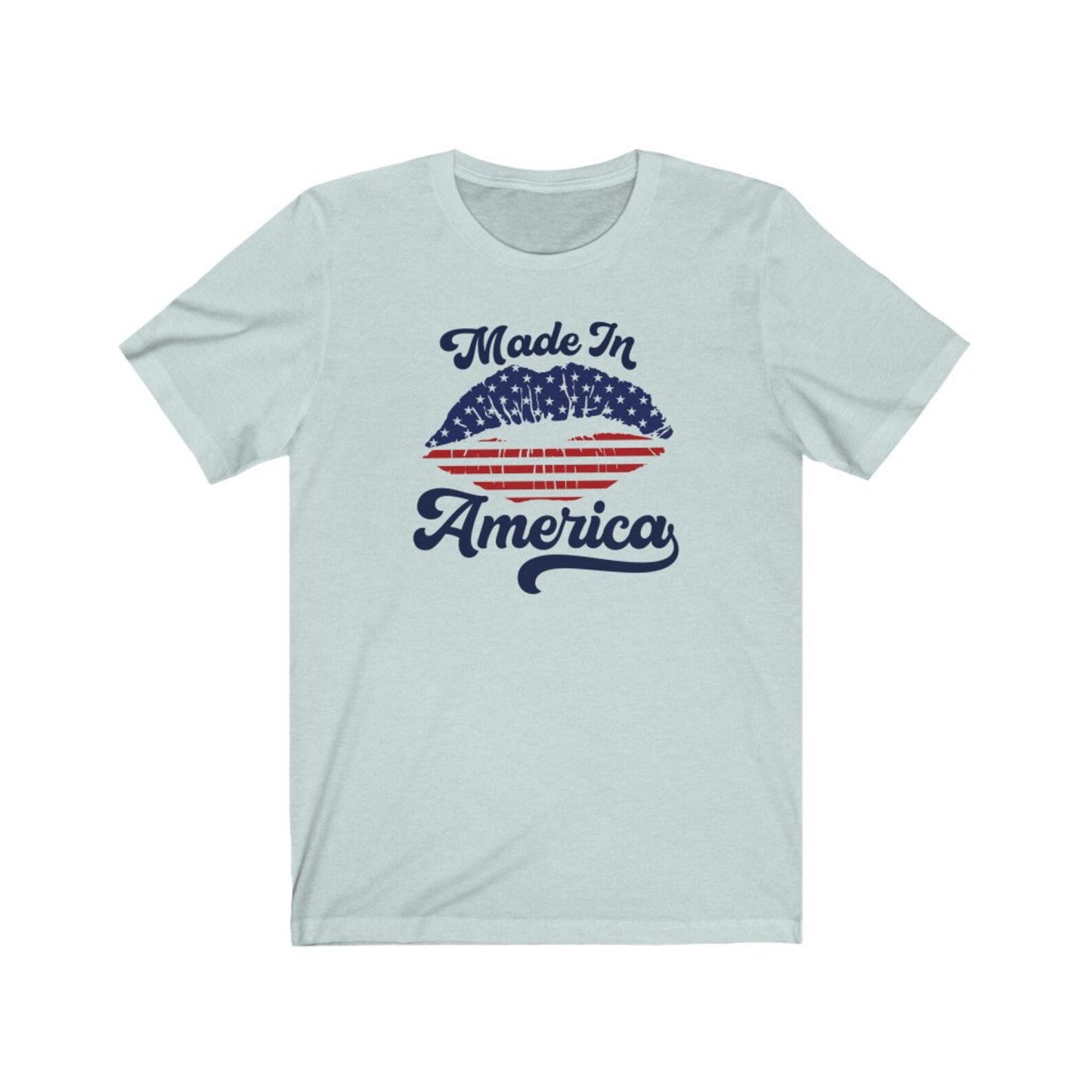 Made in America Shirt, Patriotic Shirt, American Flag, Gift for Her ...