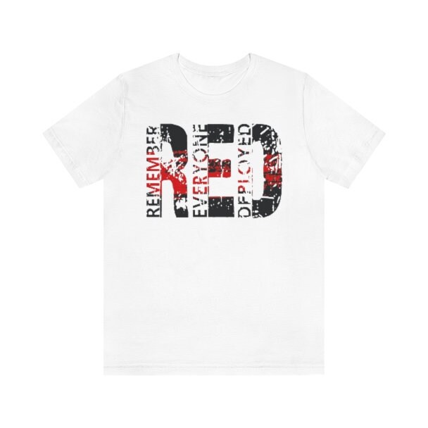 RED | Remember Everyone Deployed | Adult | Military Support - Etsy