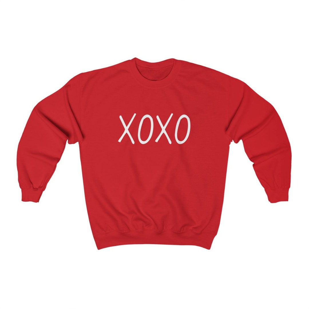 Xoxo Sudadera Abrazos Y Besos Regalo Del Día De San Valentín Suéter