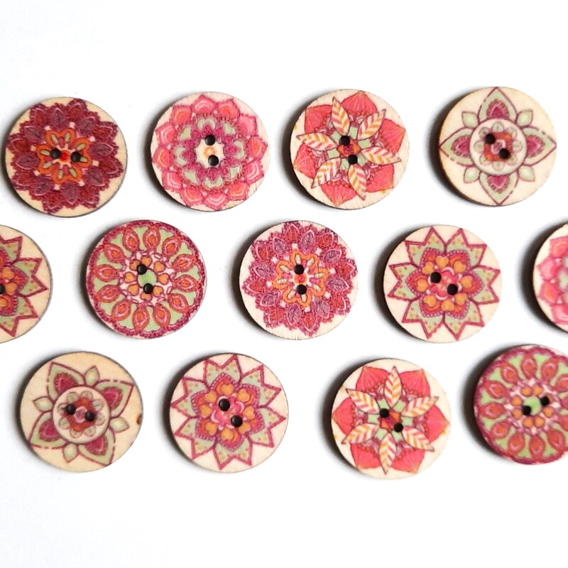 Wood Buttons - Etsy