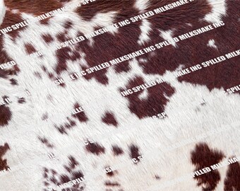 Digital Cowhide Textures. Cowhide Backgrounds. Brown and White - Etsy