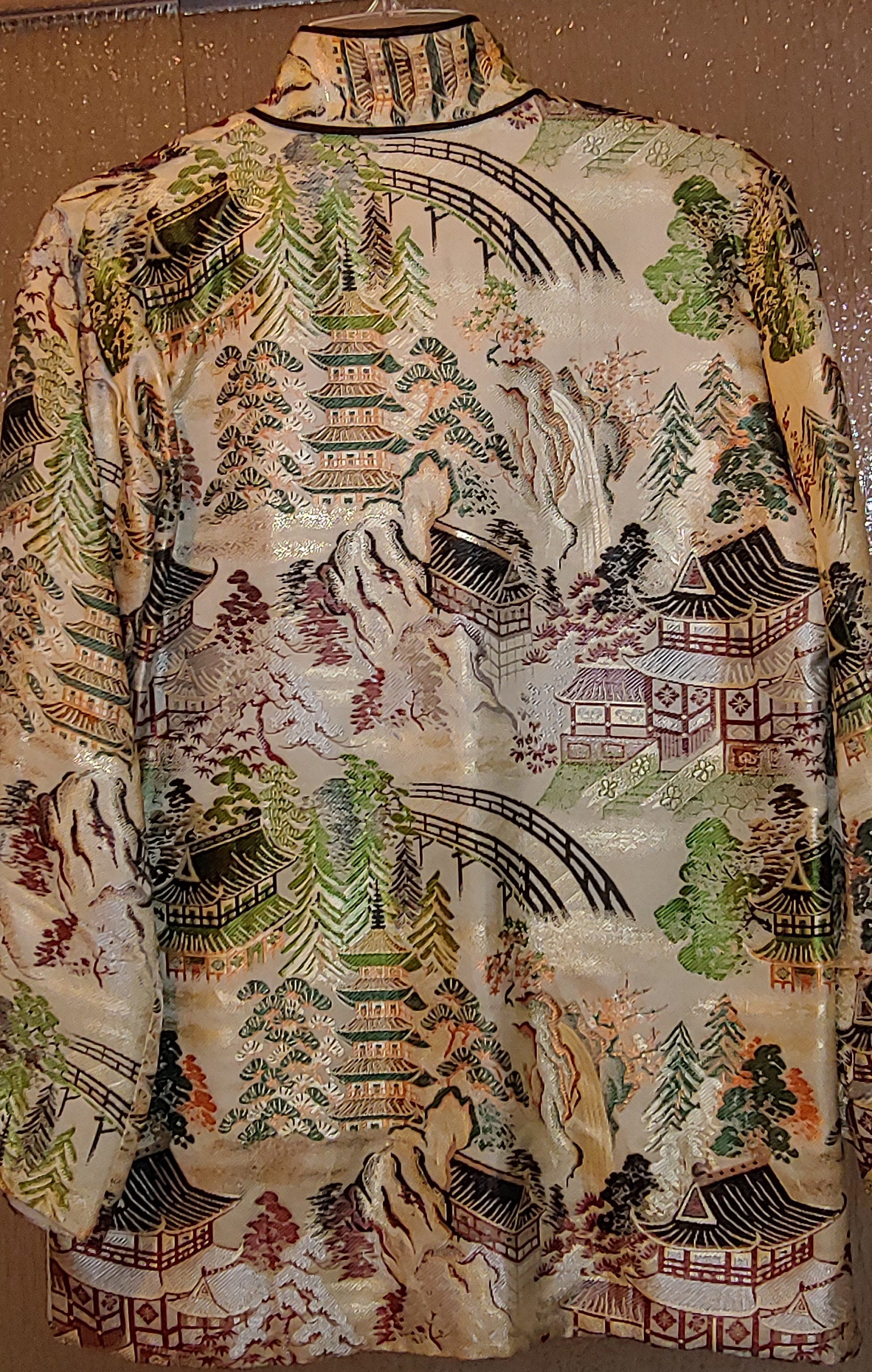 Vintage Japanese Silk Dress Jacket - Etsy