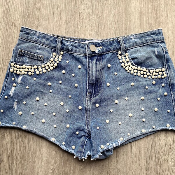 Embellished Shorts - Etsy