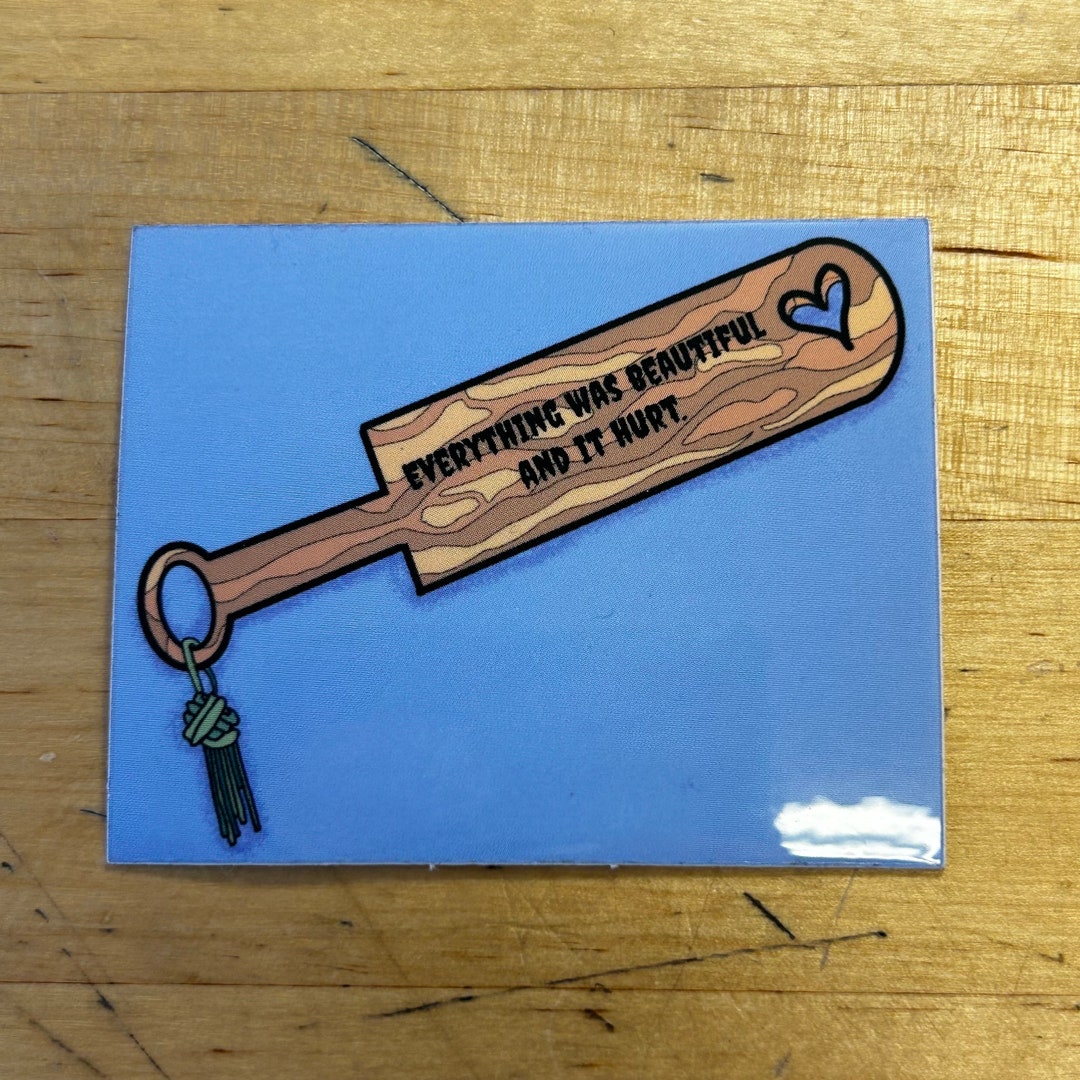 Everything Was Beautiful Punishment Vinyl Stickers - Etsy