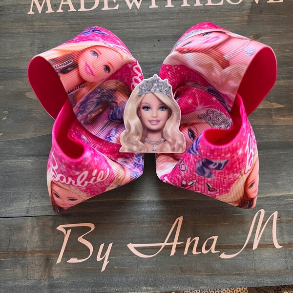 Barbie Hair Bow - Etsy