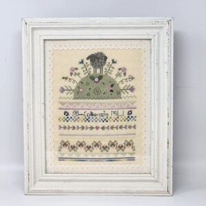 Shepherd's Bush Cross-stitched FRAMED SHEPHERD'S HILL on 36 Count ...