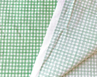Window Pane Check Fabric - Etsy