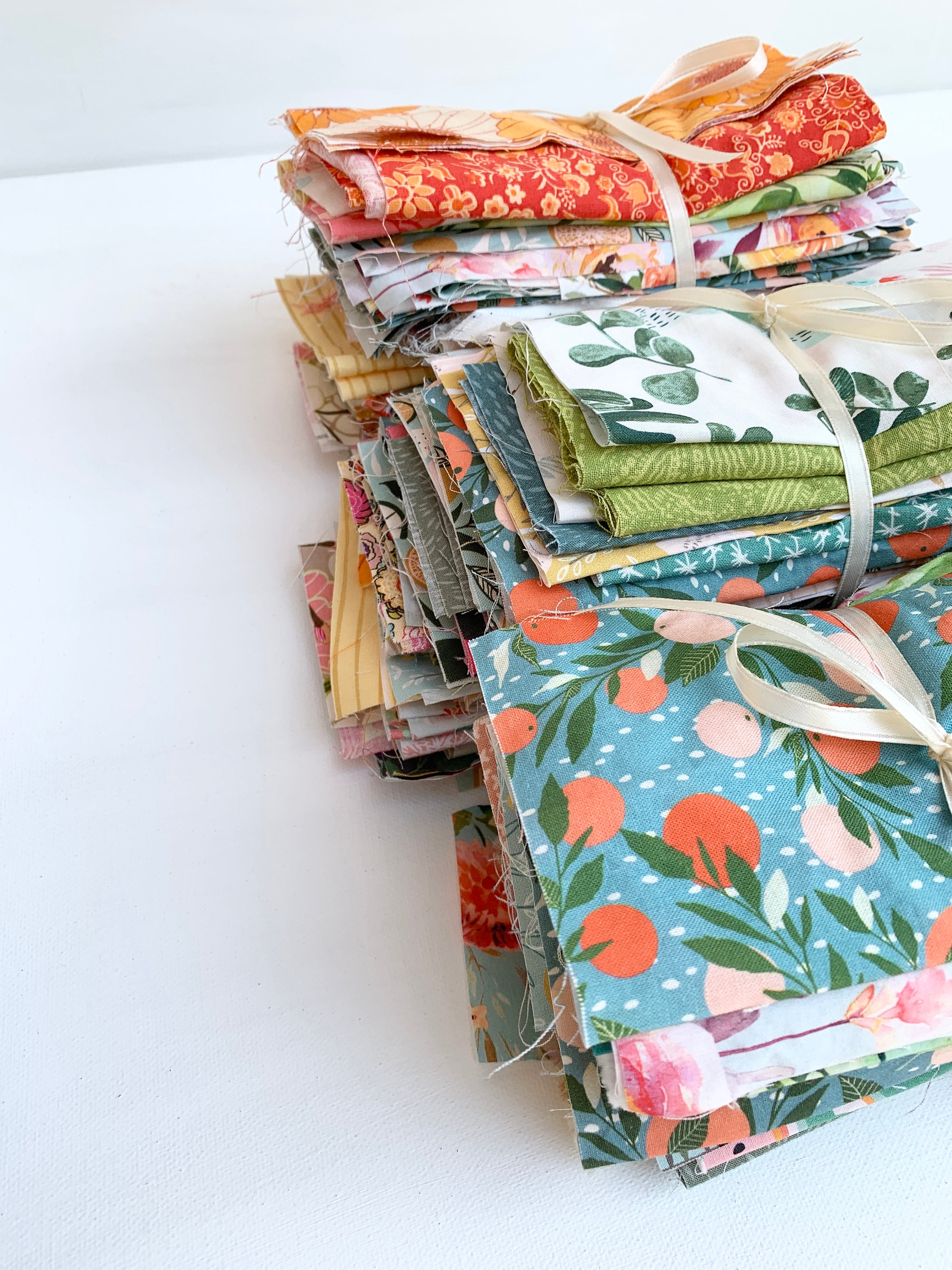 Fabric Scraps Quilting Scrap Bundle Colorful Quilt Scrap - Etsy