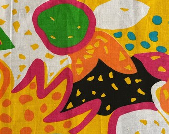 Abstract Bold Fabric - Etsy