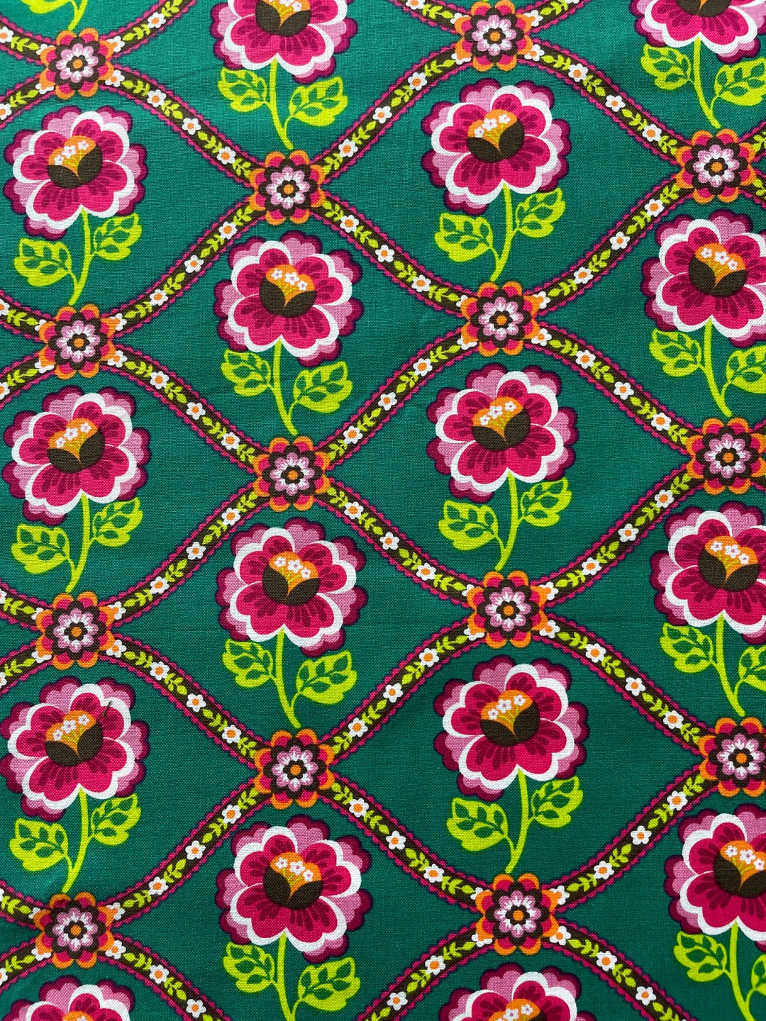 Garden Gypsy Fabric for Fabric Innovations, Josette and Ginger, D#10856 ...
