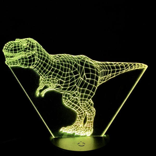Dinosaur Night Light - Etsy