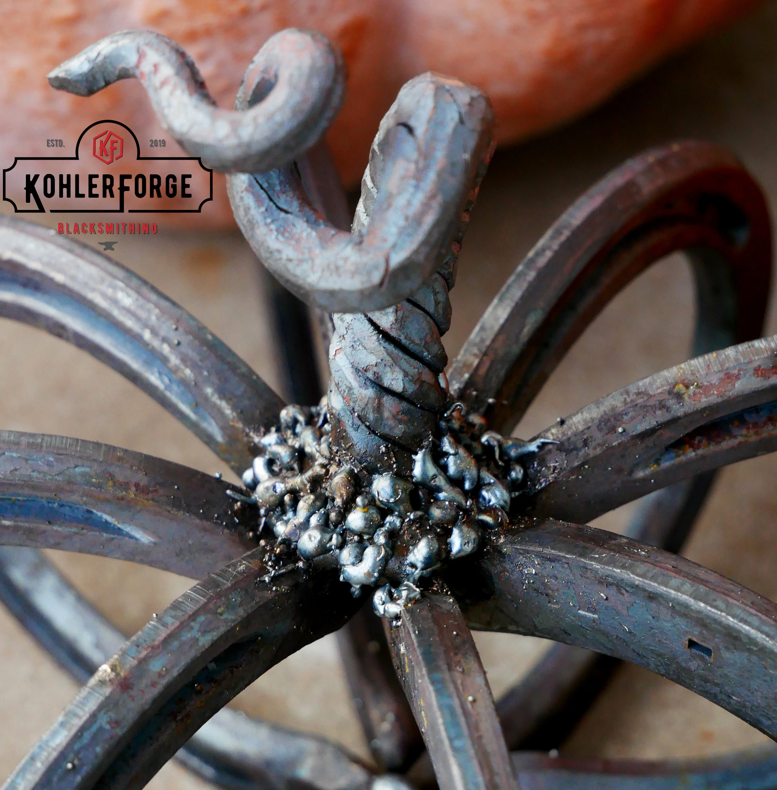 Pumpkin - Forged - Horseshoe - Handforged - Custom - Etsy