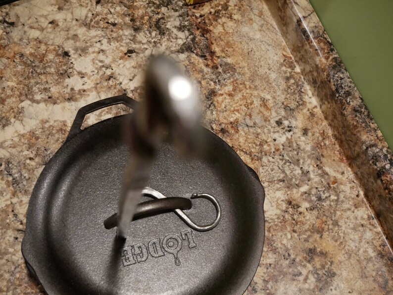 Dutch Oven Lid Lifter Hand Made Hand Forged Cooking Tools | Etsy