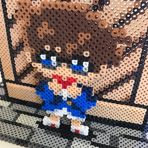 Detective Conan 3D Perler / Pixel Bead Art - Etsy