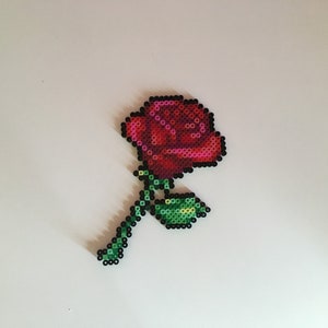 Maplestory Rose Perler / Pixel Bead Art - Etsy