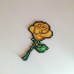 Maplestory Rose Perler / Pixel Bead Art - Etsy