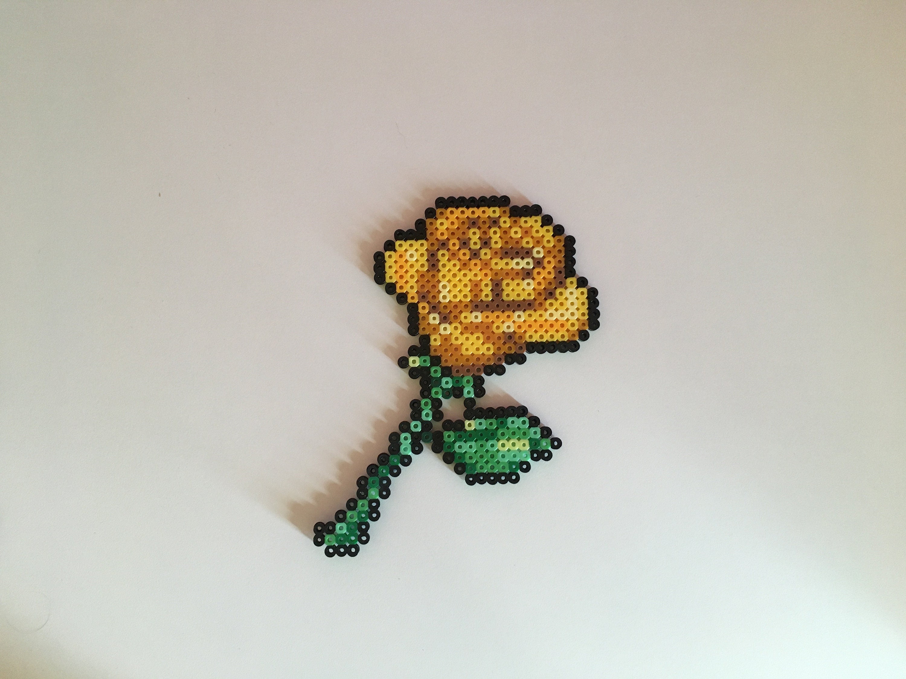 Maplestory Rose Perler / Pixel Bead Art - Etsy