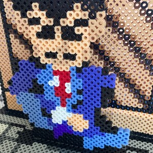 Detective Conan 3D Perler / Pixel Bead Art - Etsy
