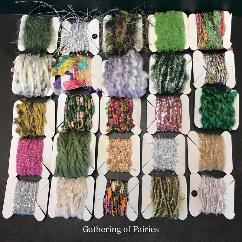 Grab Bag Art Yarn - Etsy