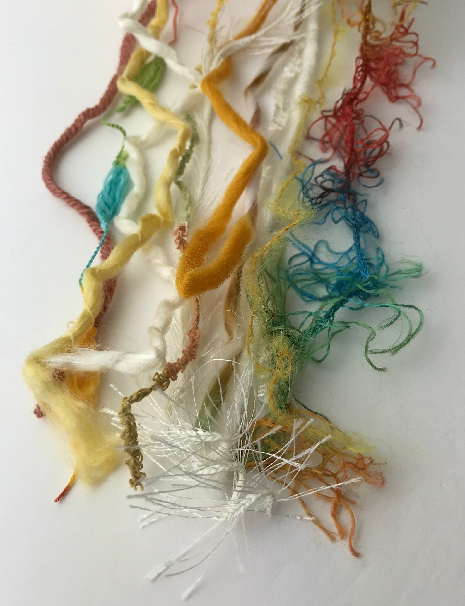 Funky Town Novelty Fiber/yarn/trim Bundle 24 Yds for Scrapbooks, Baby ...