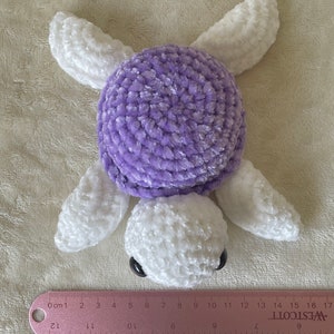 Small Purple Crochet Turtle Amigurumi - Etsy