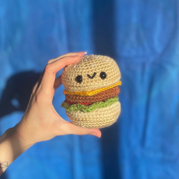 Crochet Cheeseburger - Etsy