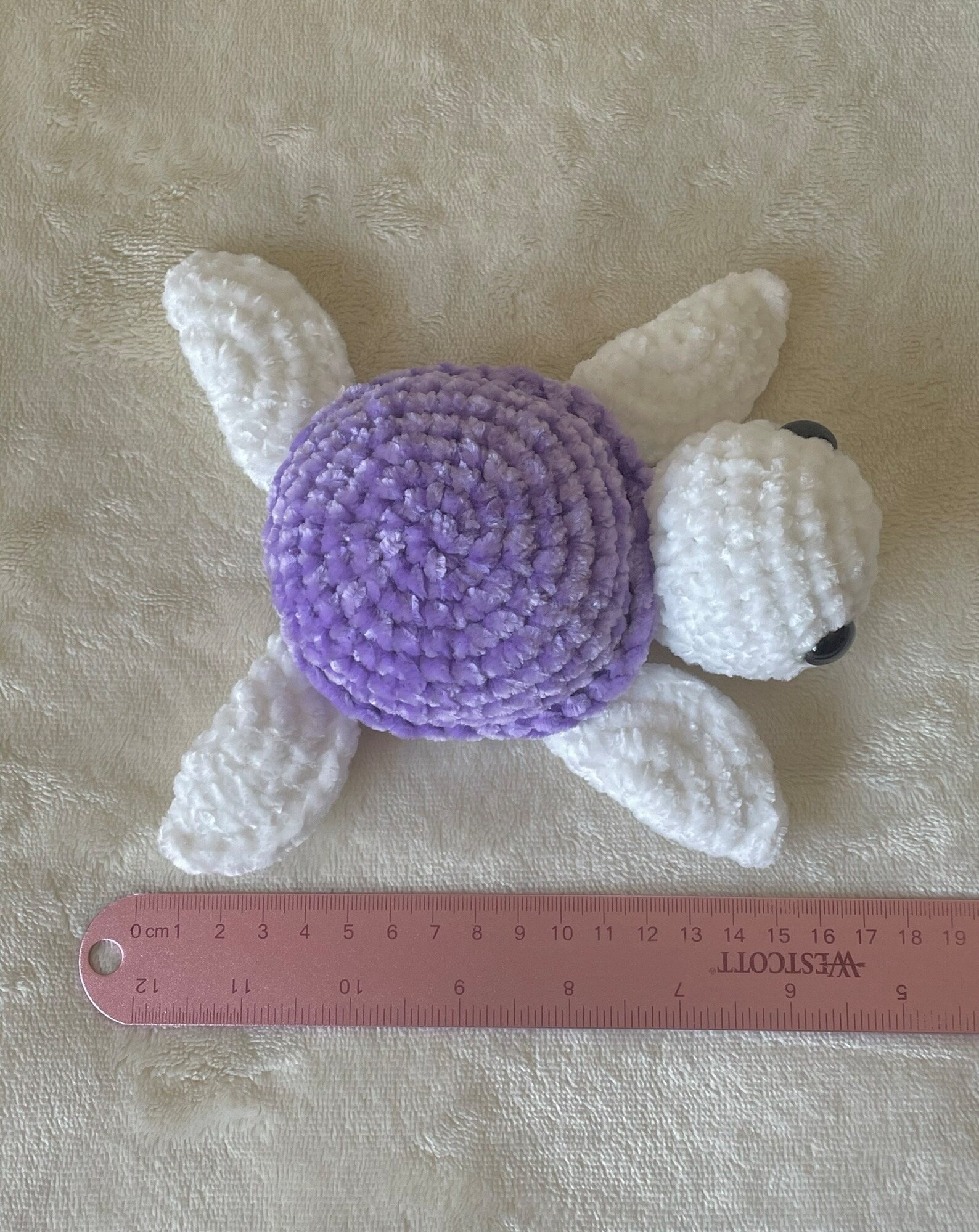 Small Purple Crochet Turtle Amigurumi - Etsy
