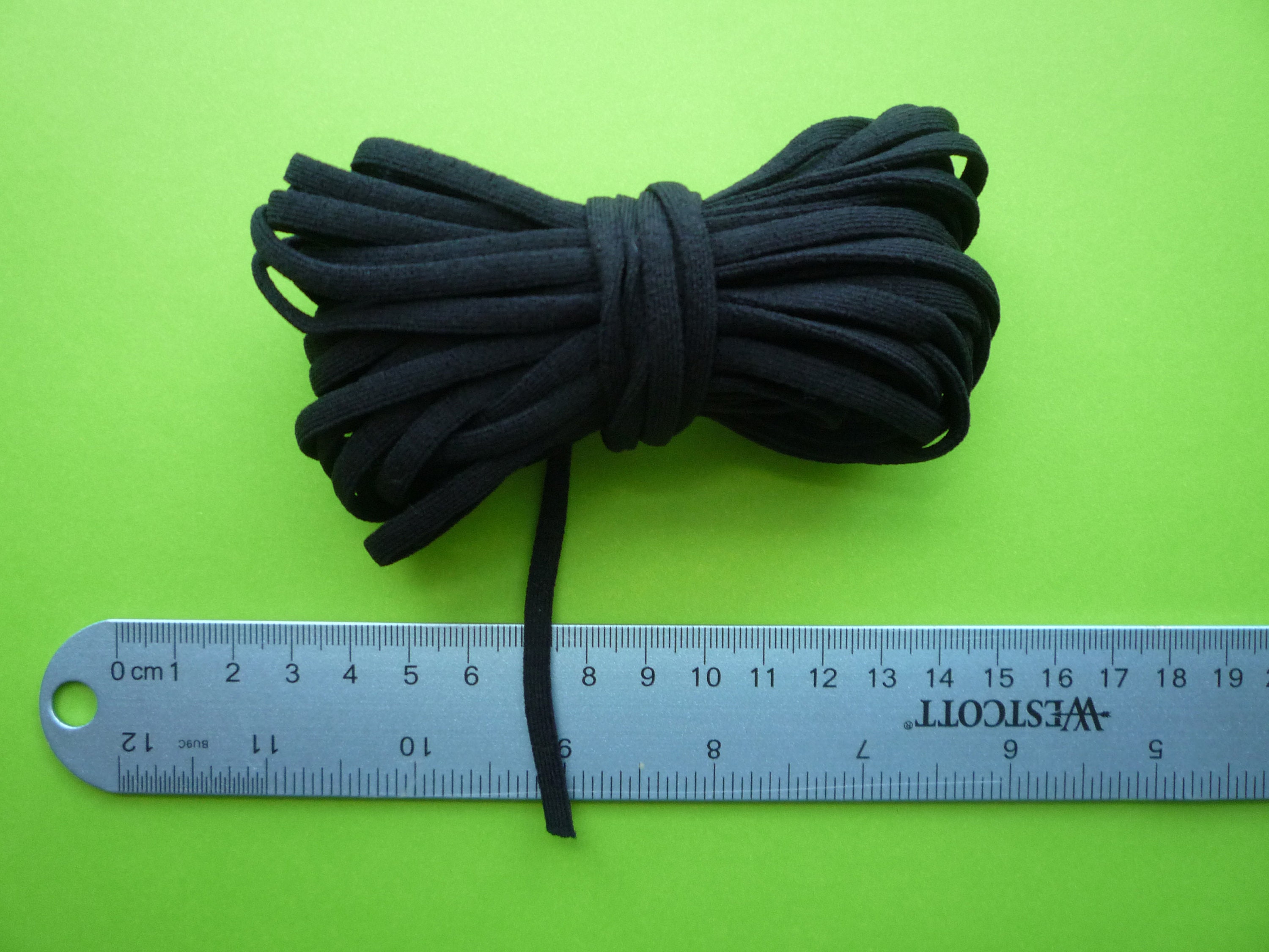 4mm Loop Elastic Cord Soft Fluffy Black or White 10 & 20 | Etsy